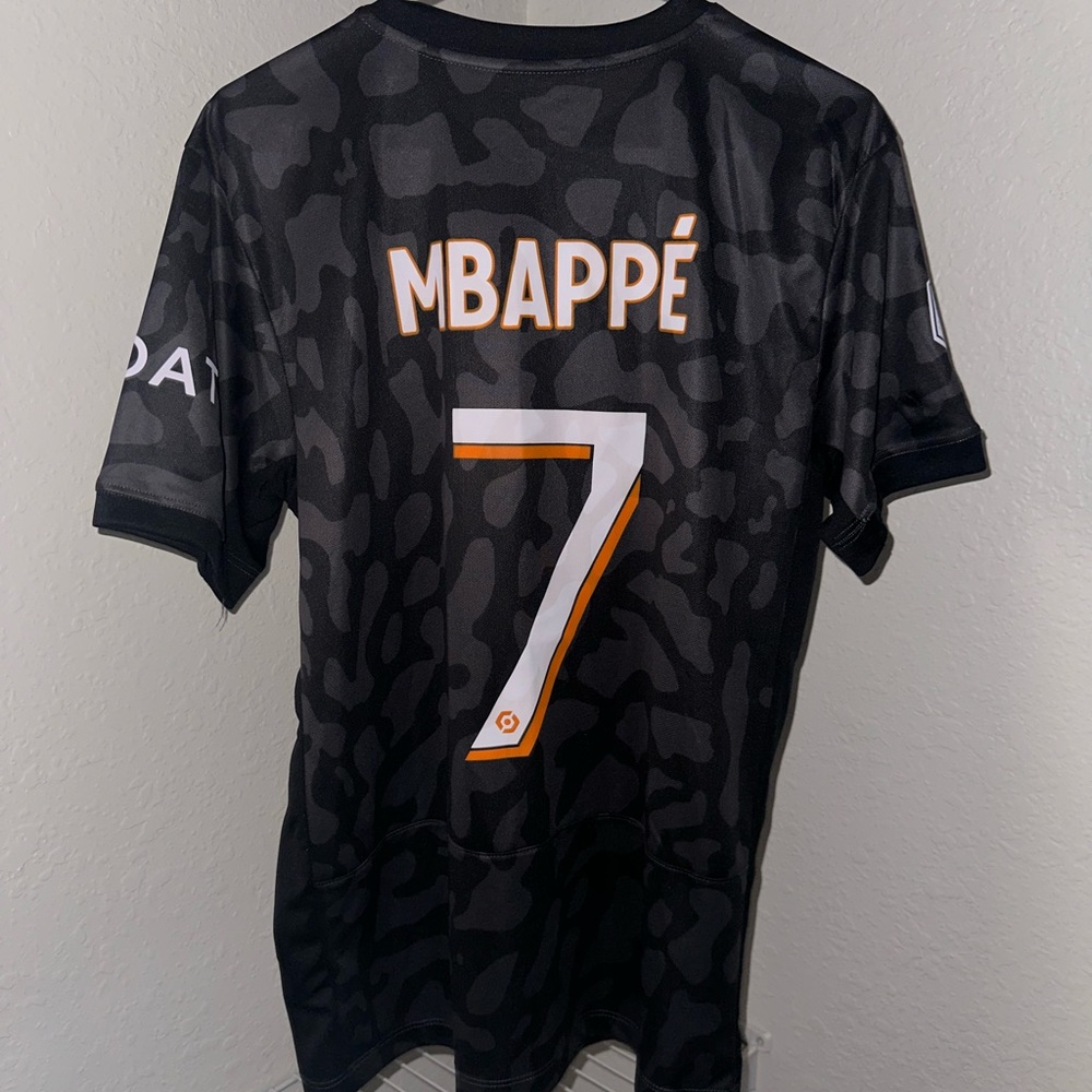 Kylian Mbappe #7 Psg 3rd Jersey Men's - Gem